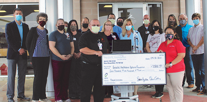 The GVTC Foundation Donates to Gonzales Healthcare Systems Foundation